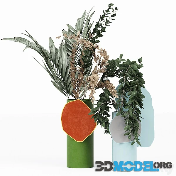 3D Model – Flower Pack 209C