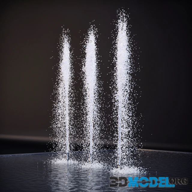 3D Model – Fountains