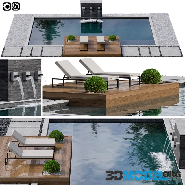 3D Model – Pool 05