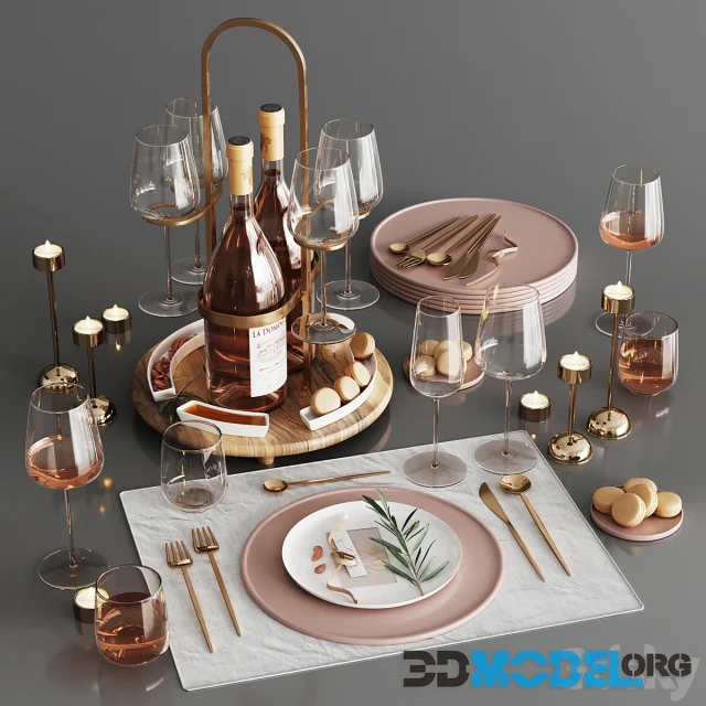 3D Model – Table Serving