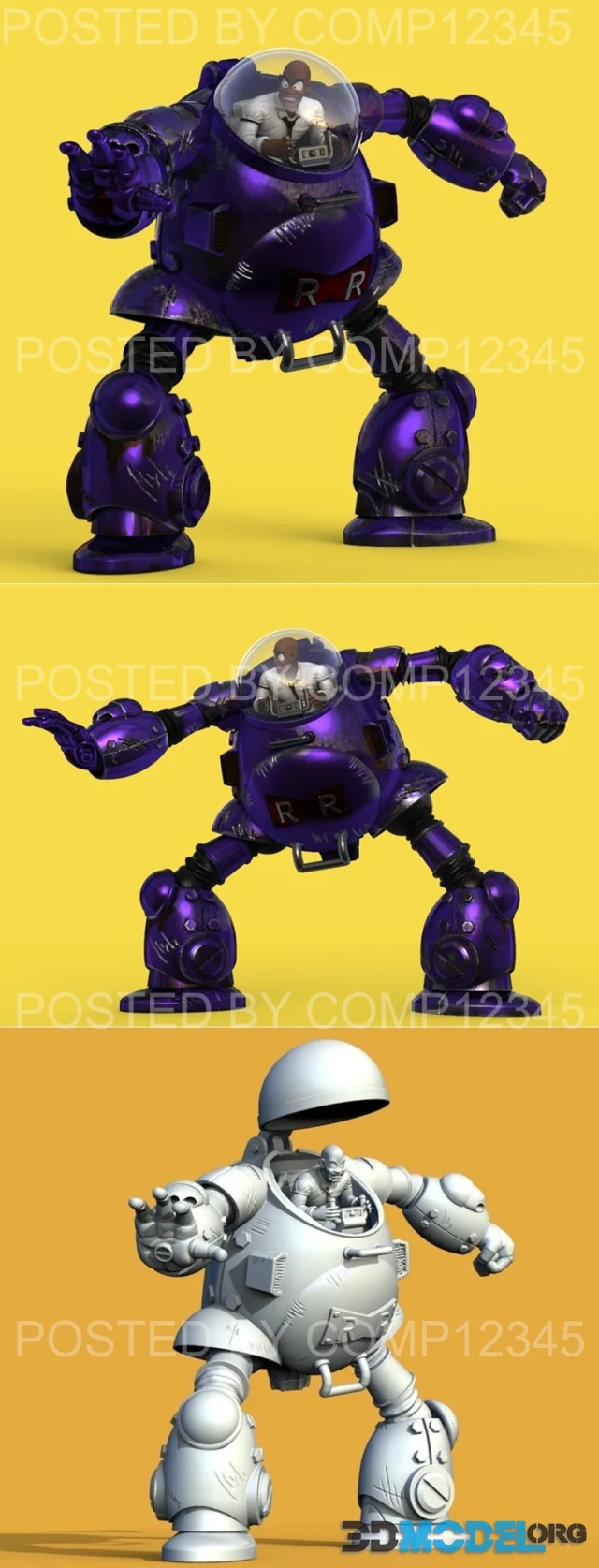 3D Model – Robot RR – Printable