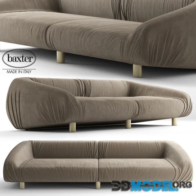 3D Model – baxter fold sofa