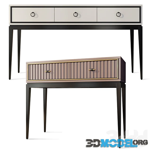 3D Model – Console Prato