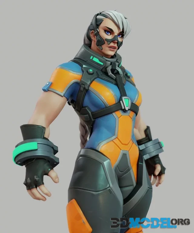 3D Model – Convict (PBR)