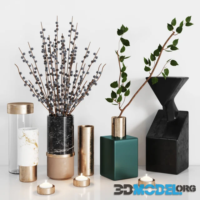 3D Model – Decor set 10