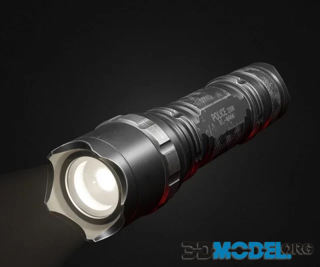 3D Model – Flashlight