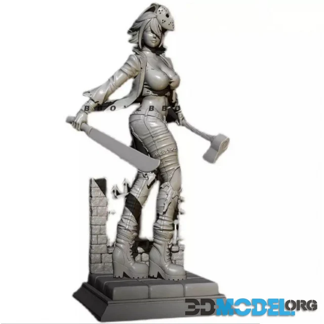 3D Model – Wicked - Jason Statue – Printable