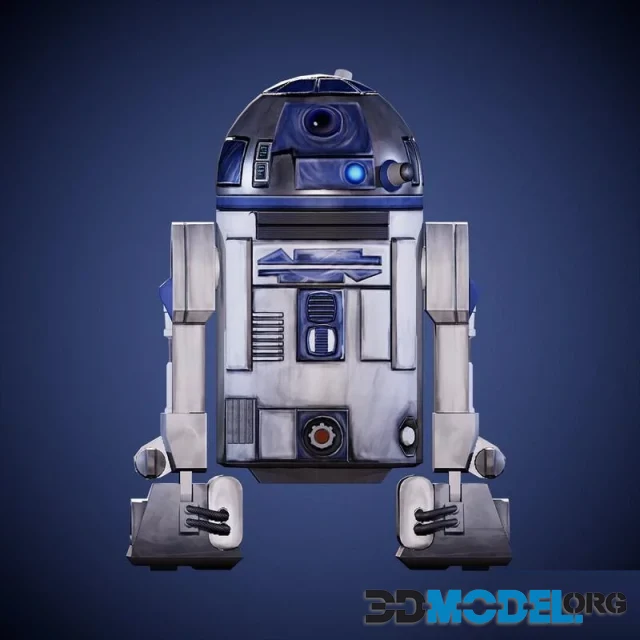 3D Model – R2-D2