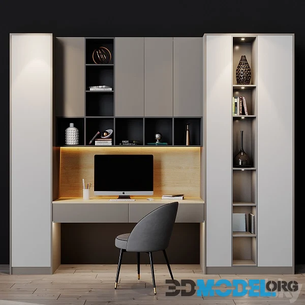 3D Model – Workplace 11