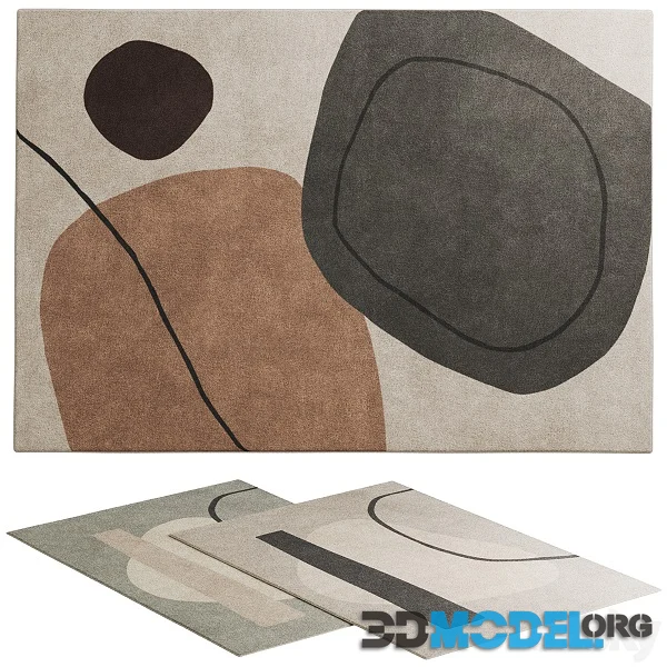 3D Model – Carpets by Benuta