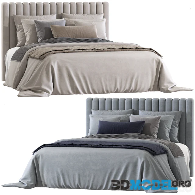 3D Model – Double Bed 137