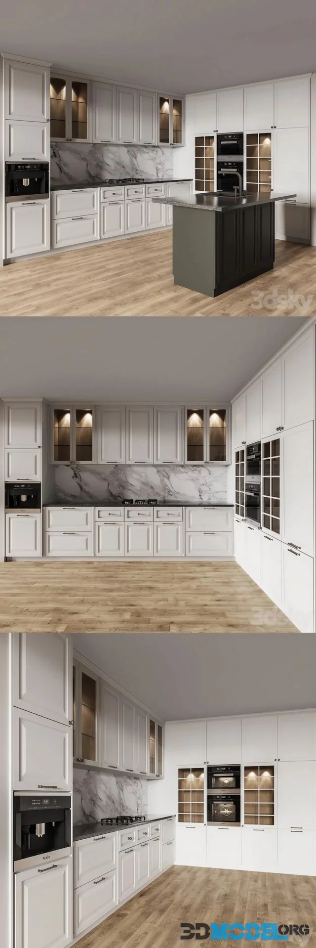 3D Model – Kitchen 018