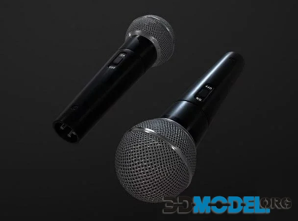 3D Model – Microphone