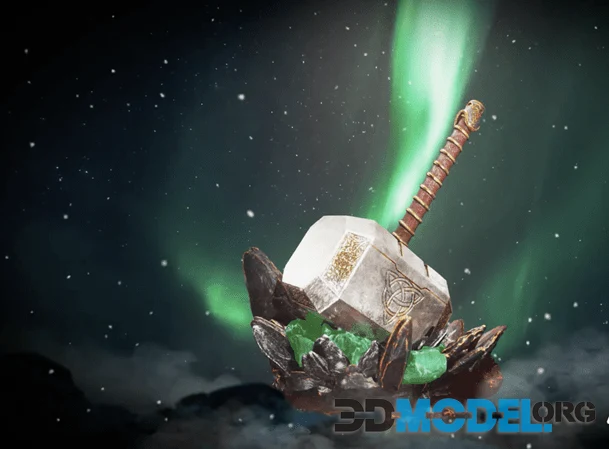 3D Model – Thor Hammer