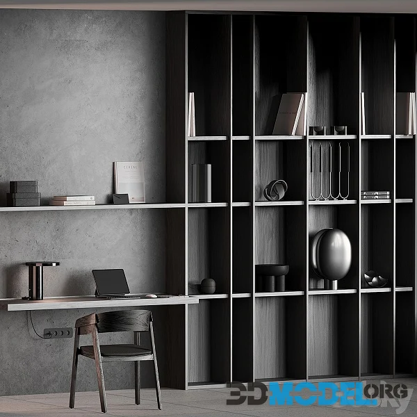 3D Model – Workplace 055