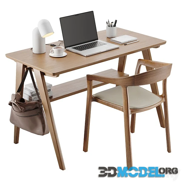 3D Model – Workplace 2