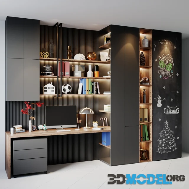 3D Model – Workplace 41