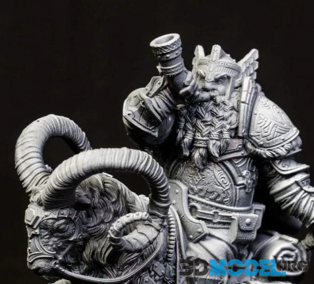 3D Model – Gardain Firebeard