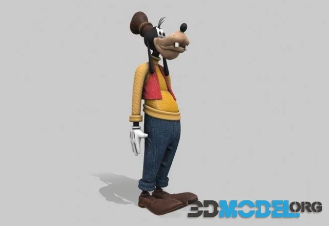 3D Model – Goofy (PBR)
