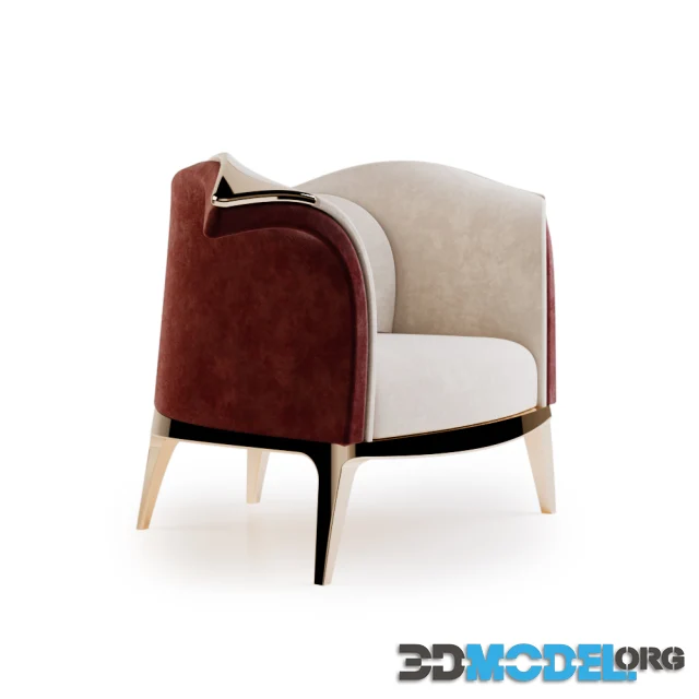 Harlequin Armchair by Alma de Luce » 3D-MODEL.ORG: 3d-models & textures ...