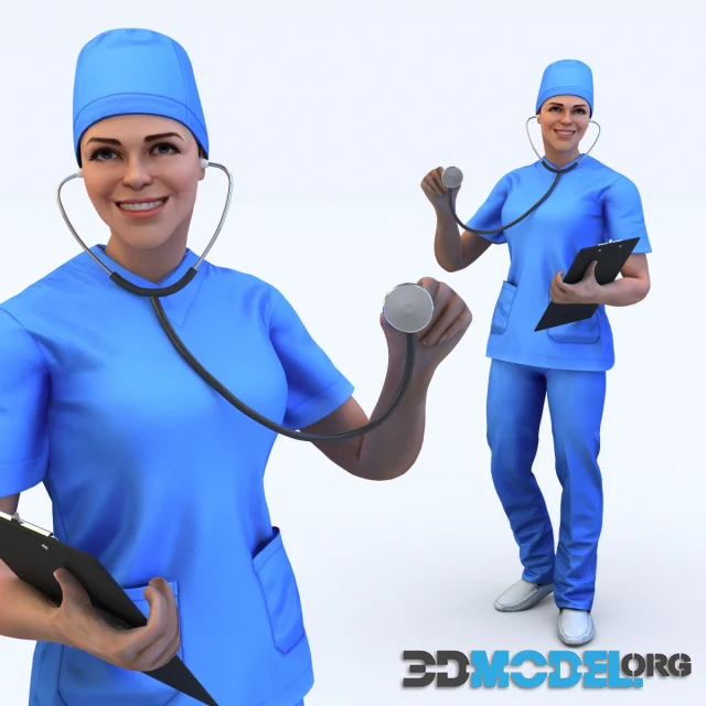 3D Model – Nurse
