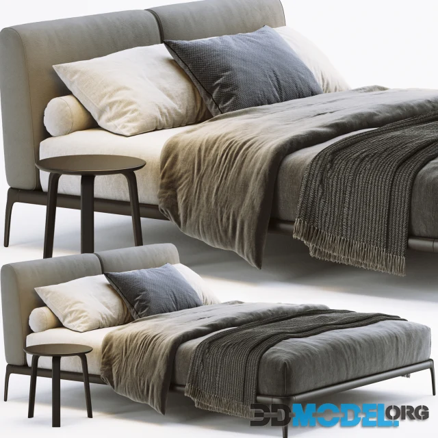 3D Model – Poliform Park Bed