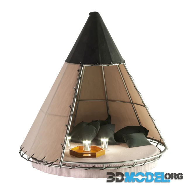 3D Model – Tipi Mr Stork
