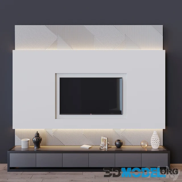 3D Model – TV Set 14