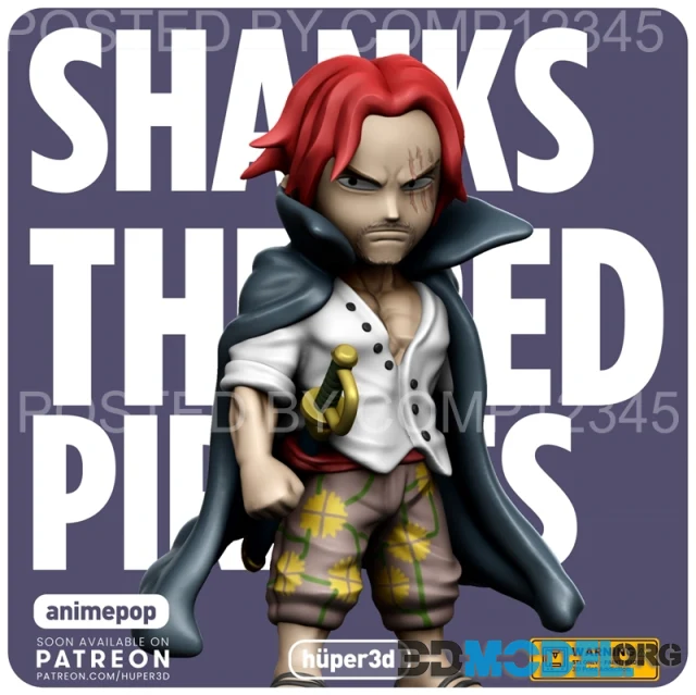 3D Model – Shanks – Printable