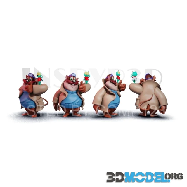 3D Model – Monty – Printable