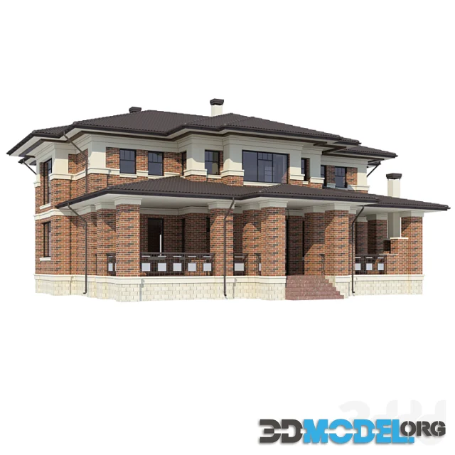 3D Model – ABS House V258