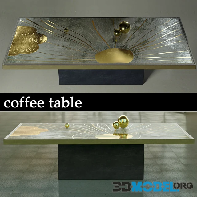 3D Model – Coffee table