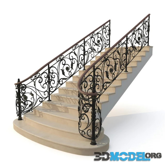 3D Model – Railing 1211