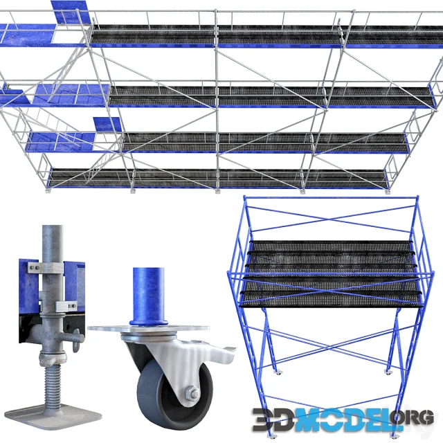3D Model – Scaffolding