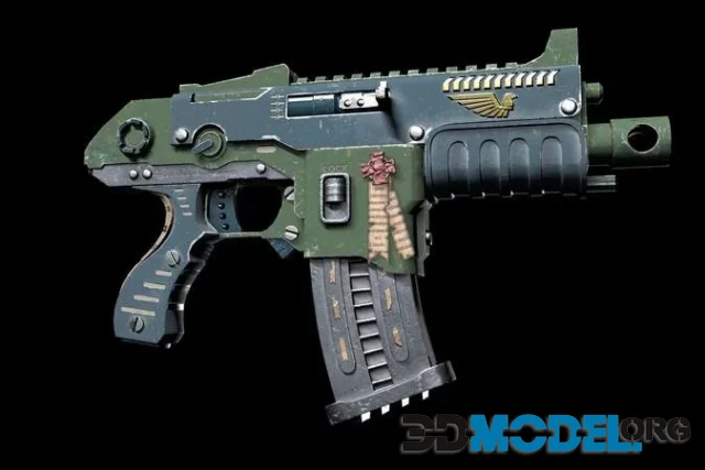 3D Model – Bolter (PBR)