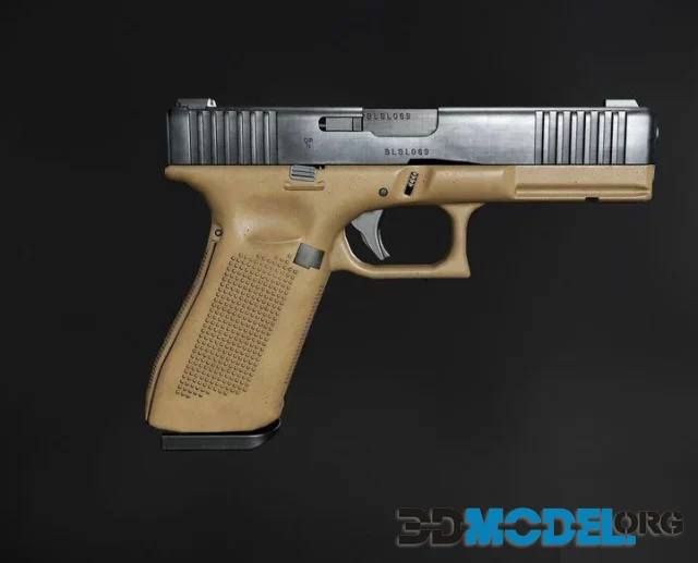 3D Model – Glock 17 gen 5