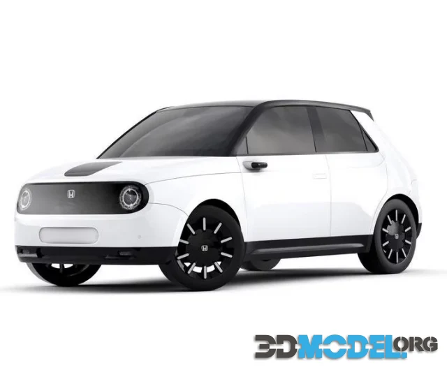 3D Model – Honda E car
