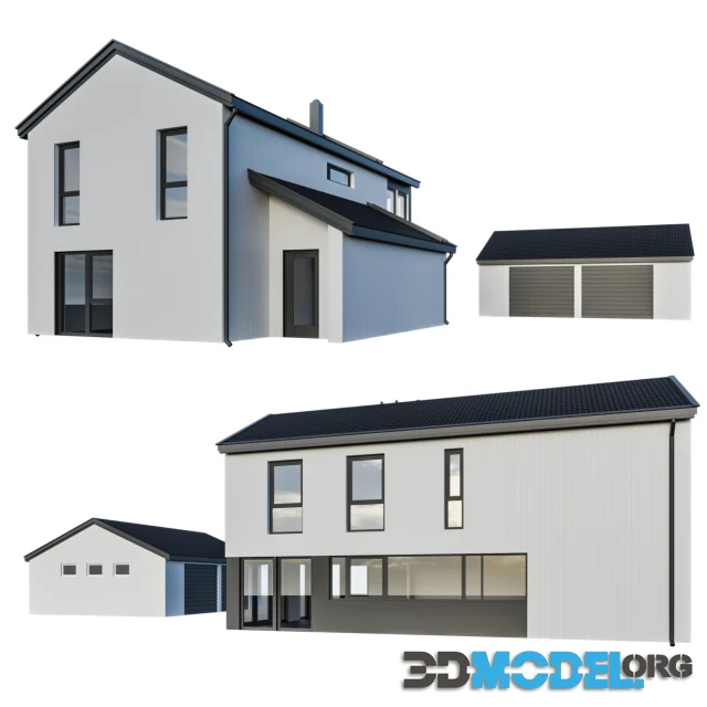 3D Model – House_004