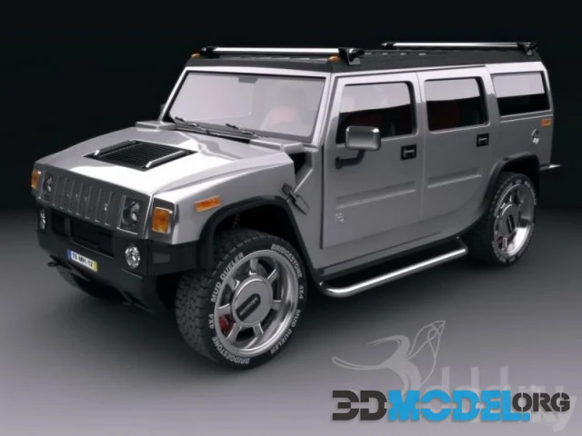 3D Model – Hummer H2