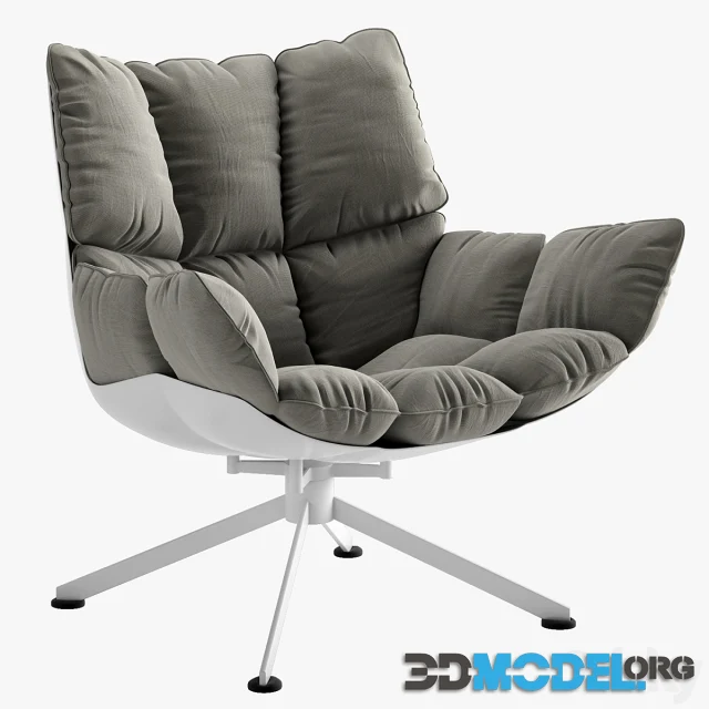 3D Model – Arm chair_Husk