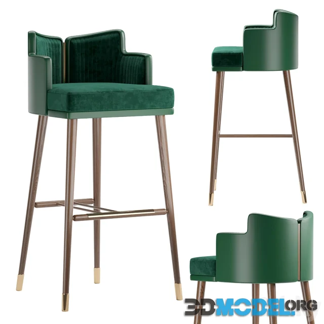 3D Model – Bar chair ERVIN