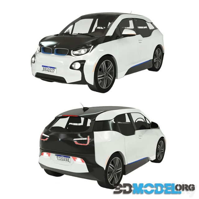 3D Model – Bmw i3