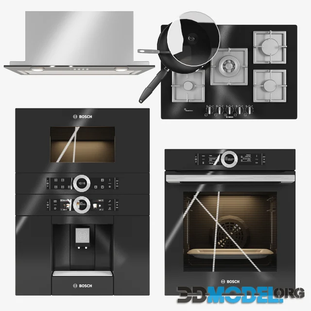 3D Model – Bosch set