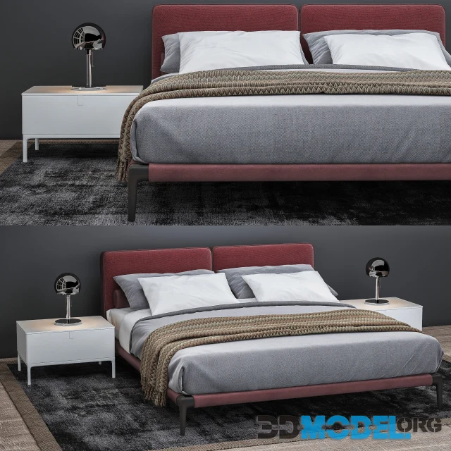 3D Model – Carlo Colombo bed