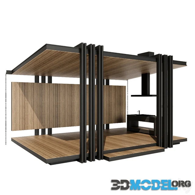 3d Model Gazebo 1