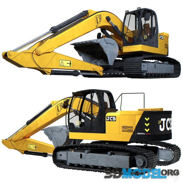 3D Model – Jcb Excavator