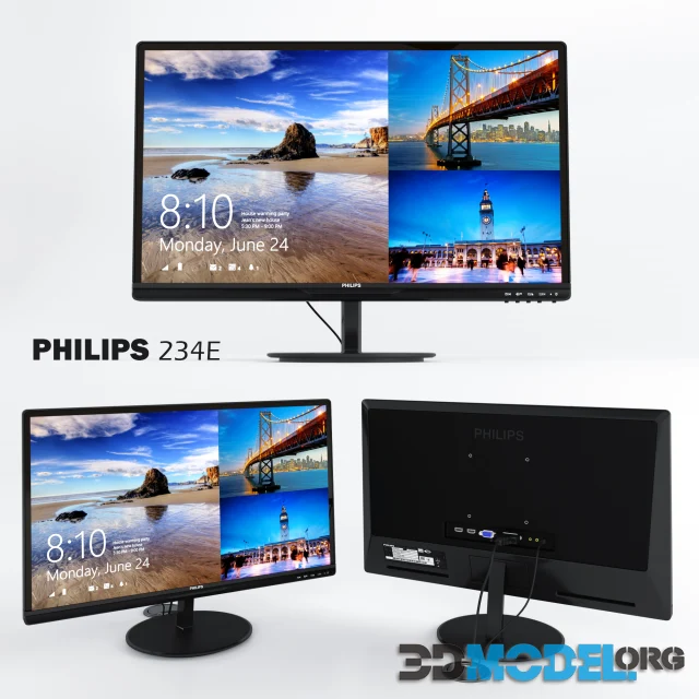 3D Model – PHILIPS 234E