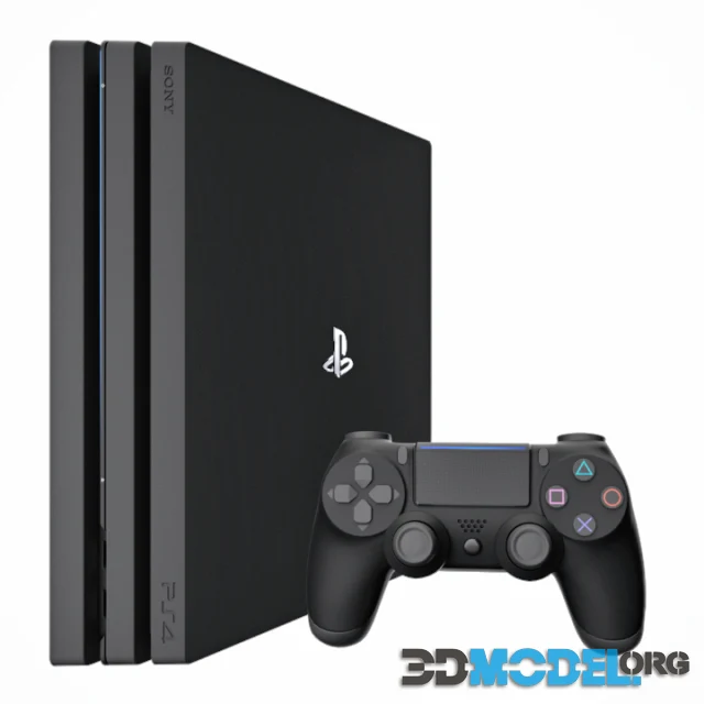 3D Model – Ps4 set
