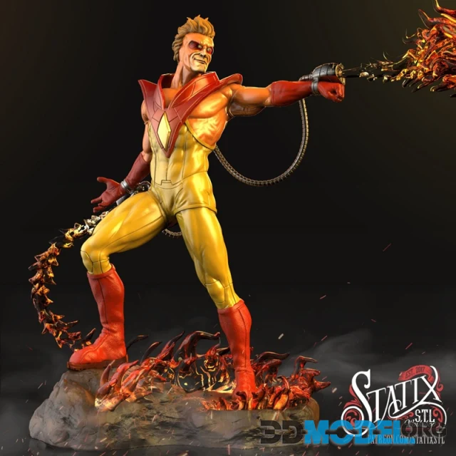 3D Model – Pyro – Printable