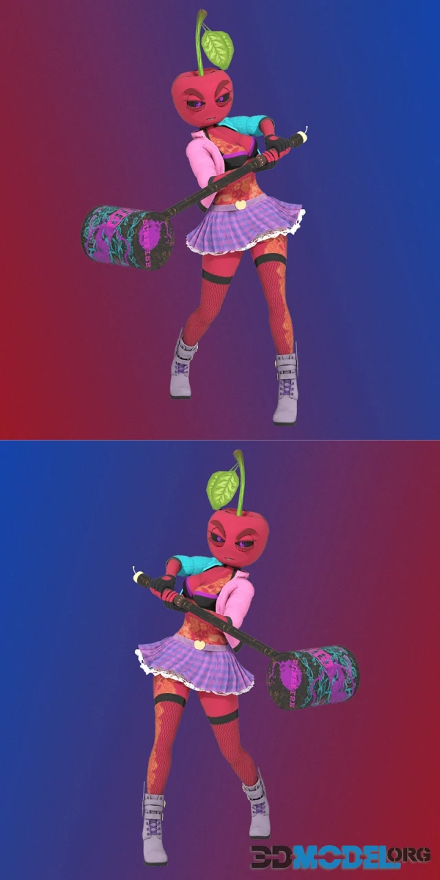 3D Model – Cherry – Printable